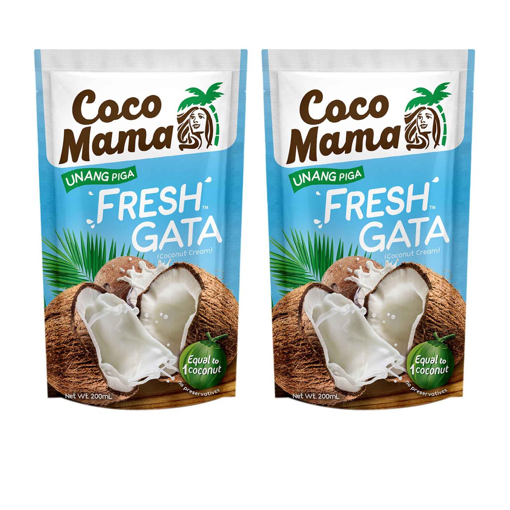 Coco Mama Fresh Gata 200G X 2 Packs | Shopee Philippines
