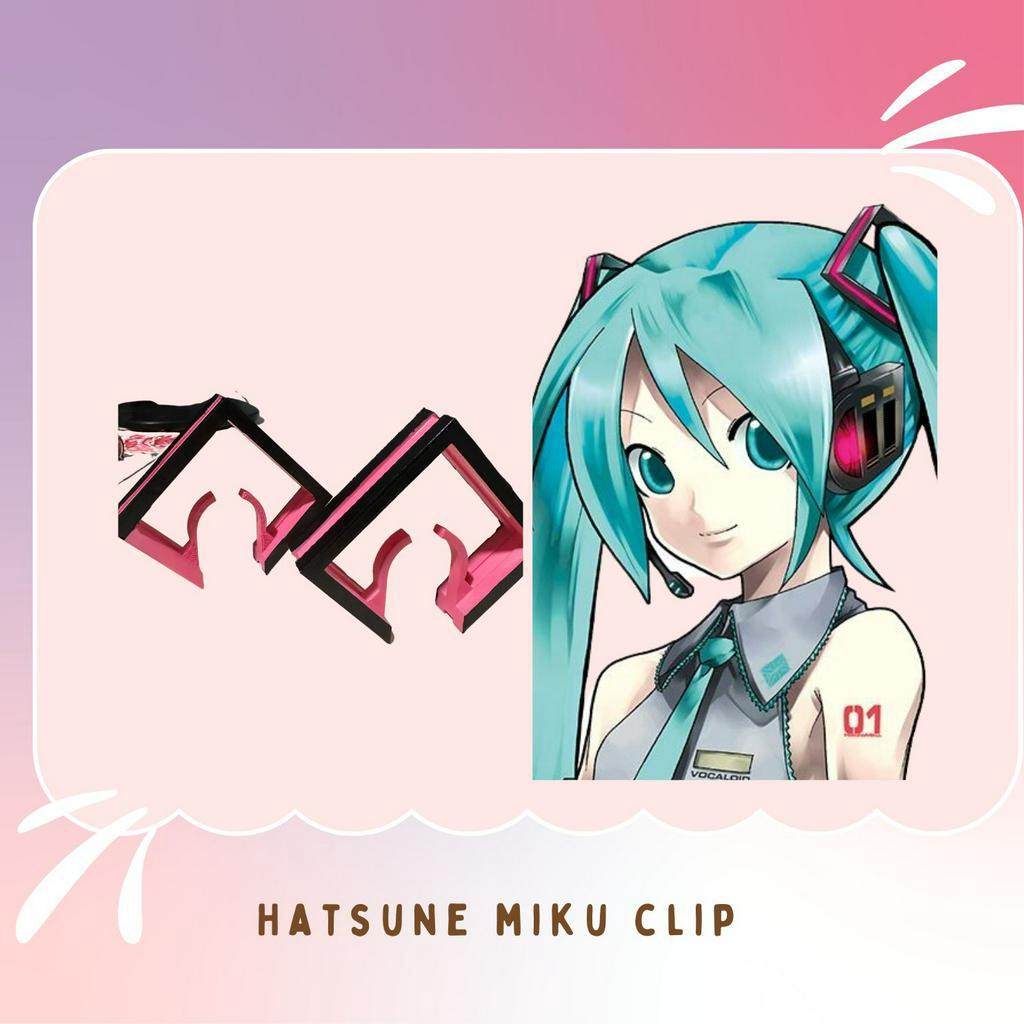 Hatsune Miku Clip for cosplay (big size) | Shopee Philippines