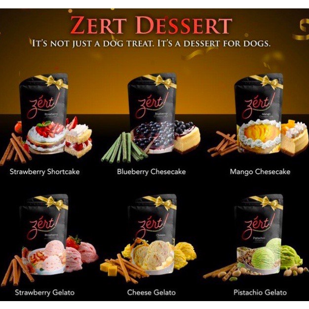 All Stages Adult Puppy 148g Zert Dentacare Dessert Dog Dental Sticks ...