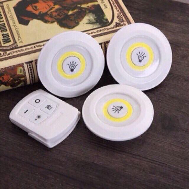 New led light with remote control set of 3 Emergency light | Shopee ...