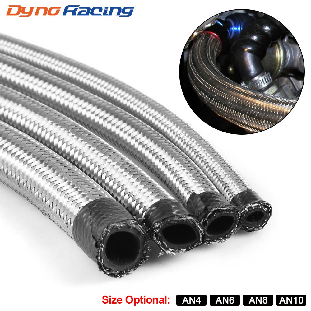 AN4 AN6 AN8 AN10 Universal Fuel Hose Oil Hose Oil Pipe Fitting Hose Kit ...