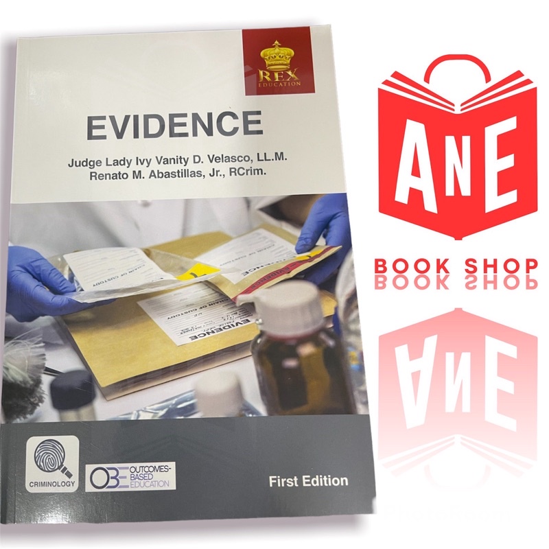 AUTHENTIC Evidence First Edition by Velasco and Abastillas Jr. | Shopee ...