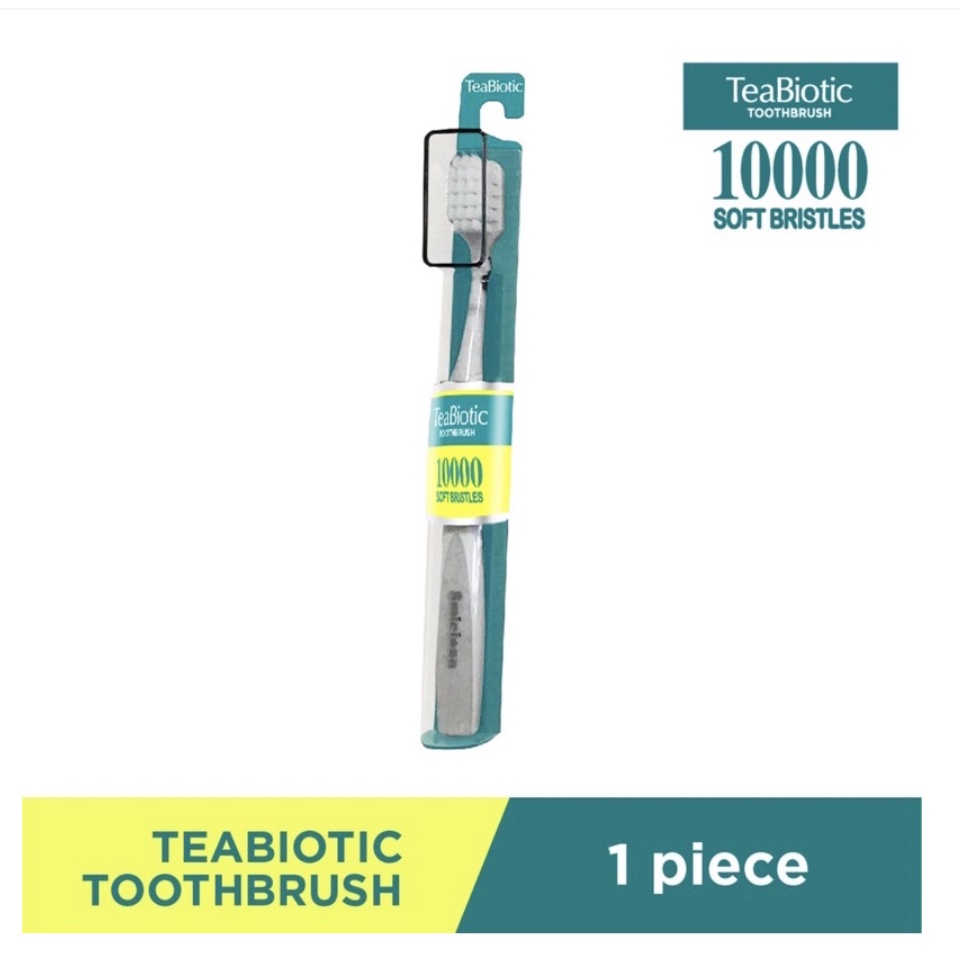 TeaBiotic Toothbrush (Made with 10,000 Pure Soft Premium Quality ...