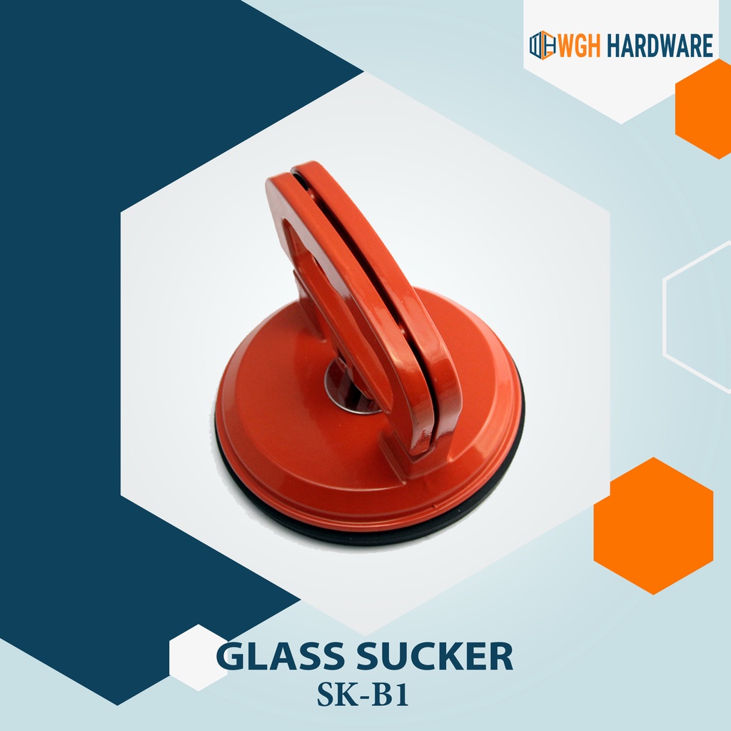 WGH Glass Sucker B Series (50KG/100KG/150KG) Aluminum Body Tile Holder ...