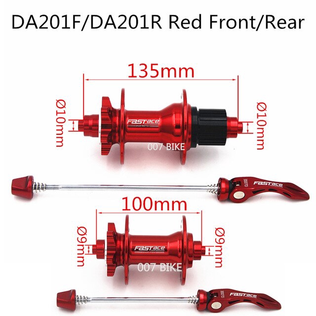 FASTACE DA201 F/R DEORE XT M8100 M7100 FH BH HUB 12s Hub 32H 135x10mm ...