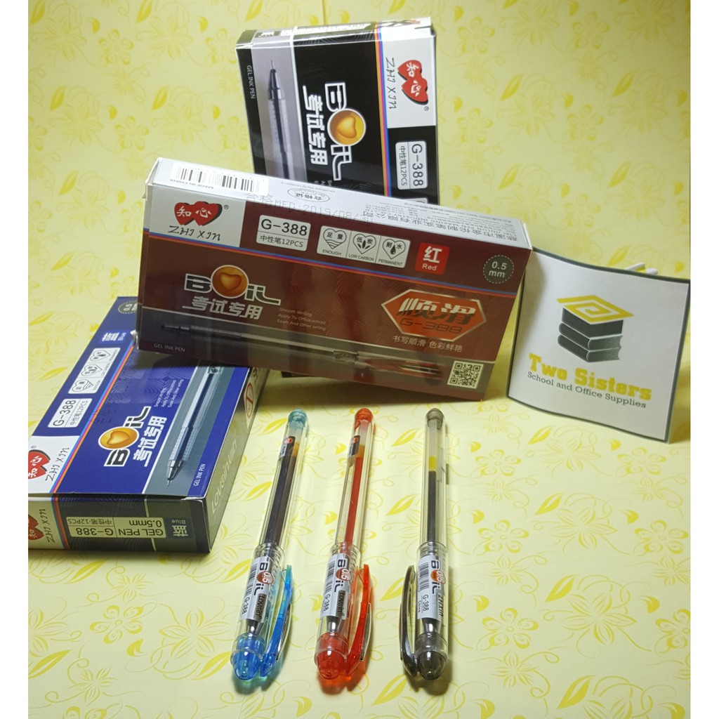 Boil Sign Pen G-388 0.5mm SOLD PER BOX | Shopee Philippines
