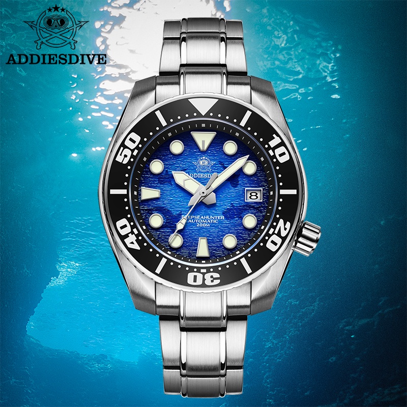 ADDIESDIVE 2022 New Men Watch NH35 Automatic Watch Sapphire Crystal ...