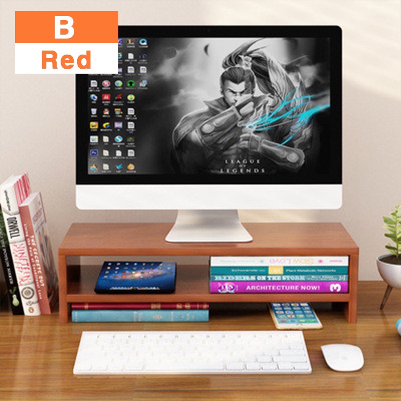 Monitor Stand Riser, Computer Monitor Screen Increased Rack Desktop ...