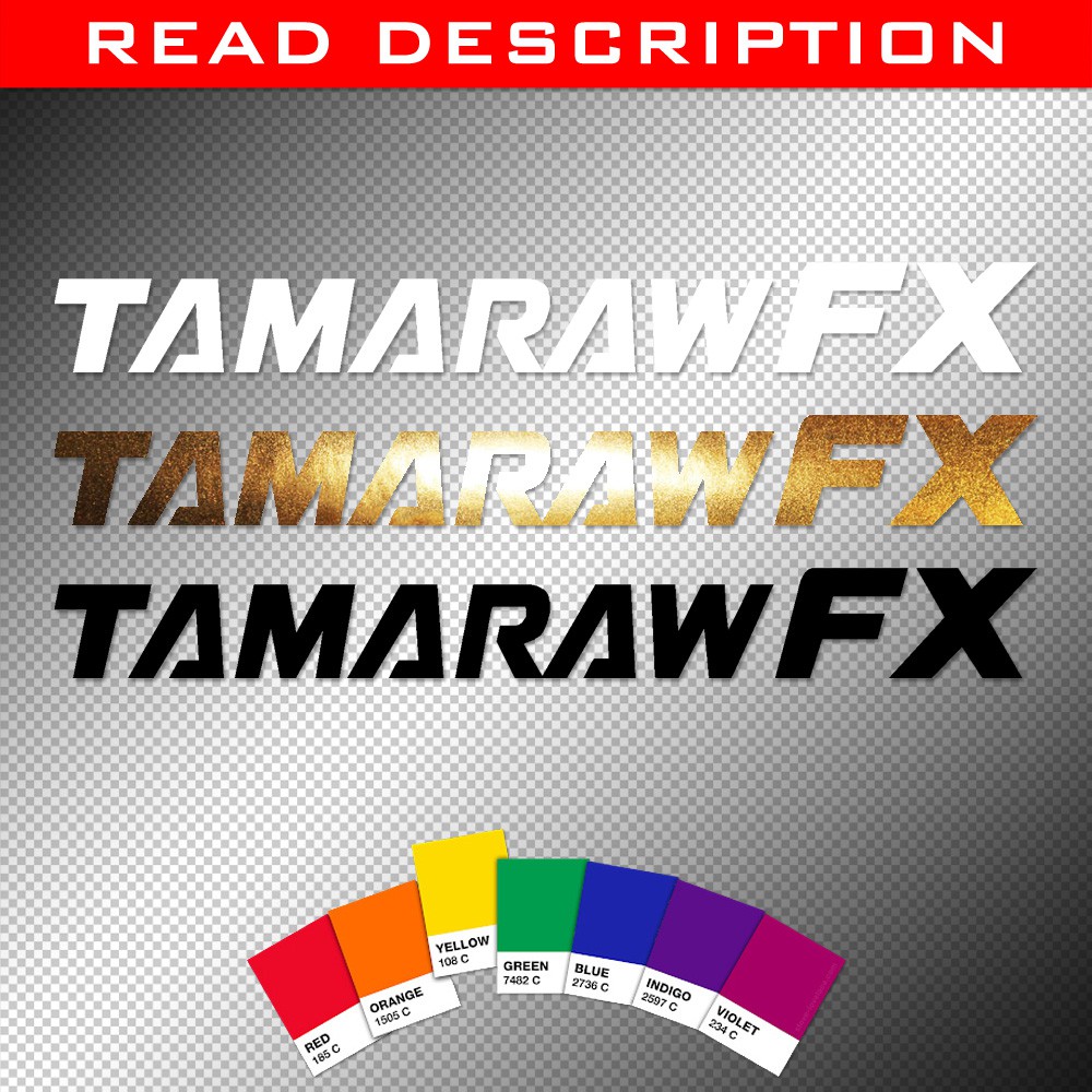 Sticker | 1X Toyota Tamaraw FX Logo | Weather proof die-cut decal | 8 ...