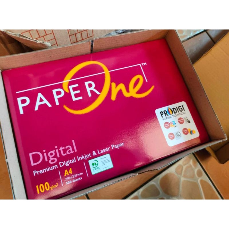Paperone / Paper One Bond Paper /Book Paper 100gsm (500 sheets per ream ...