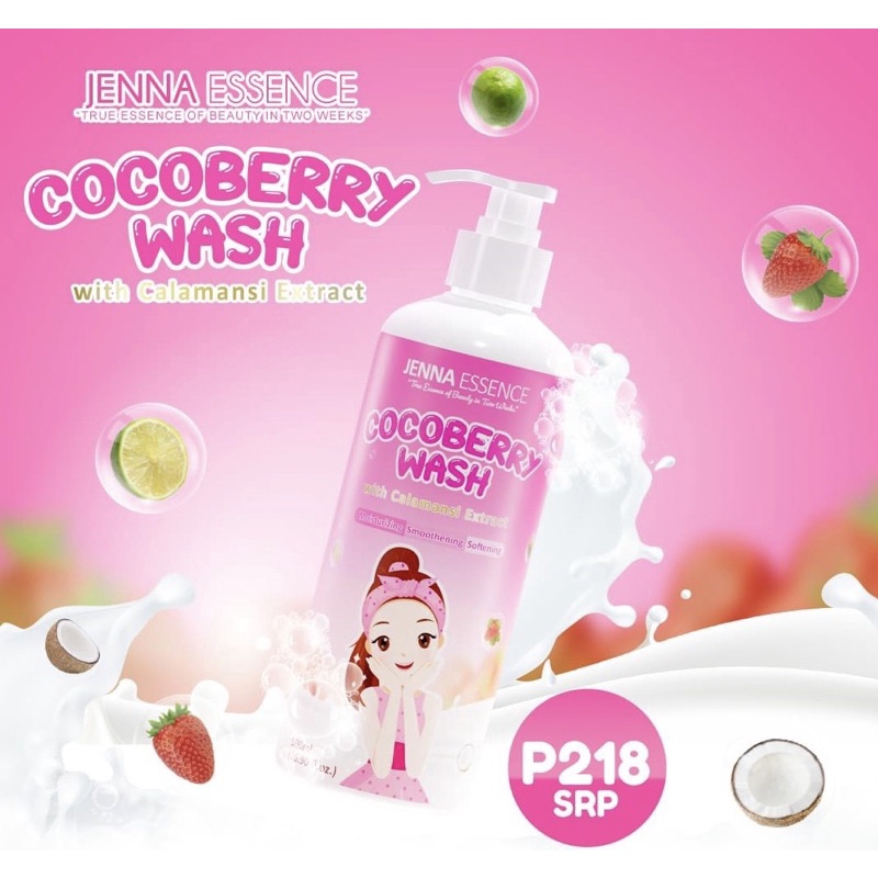 Original-COCOBERRY-WASH-with Calamansi Extract-Moisturized-Smooth-Soft ...