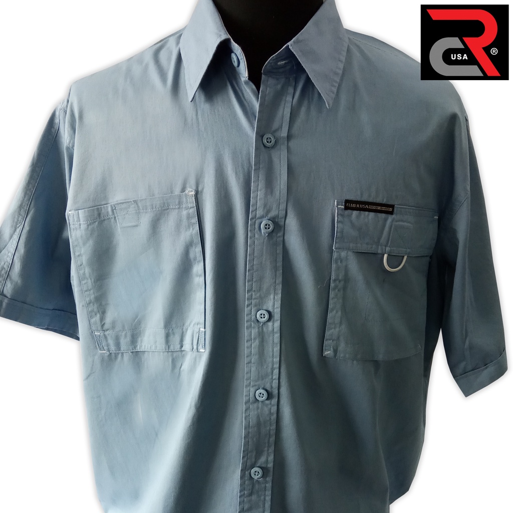 CLUB R #6778 MENS POLO WITH 2 POCKET & ELASTIC GARTER DESIGN PLUS SIZE ...