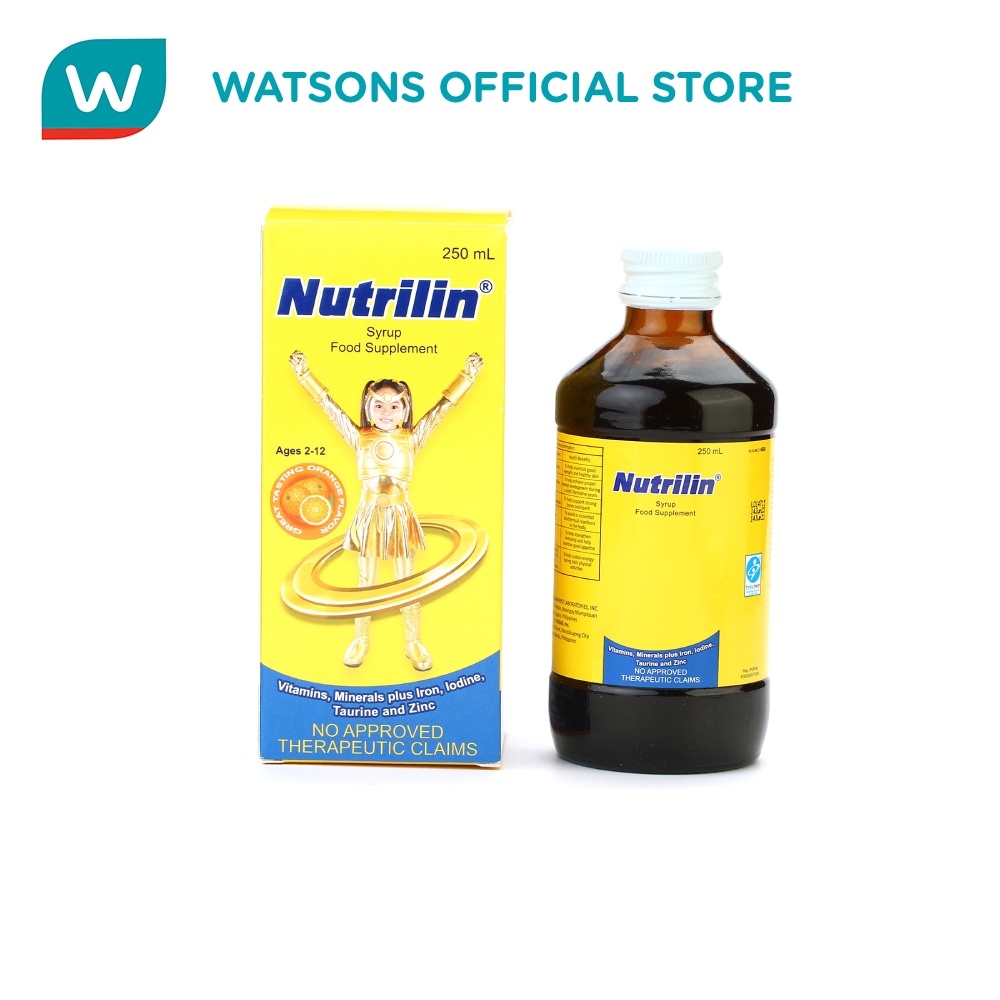 NUTRILIN Pediatech Syrup 250ml | Shopee Philippines