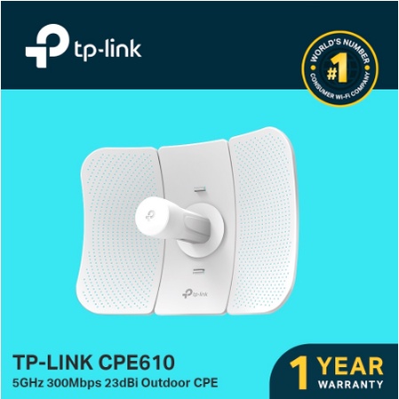TP-LINK CPE610 5GHz 300Mbps 23dBi Outdoor CPE | Shopee Philippines