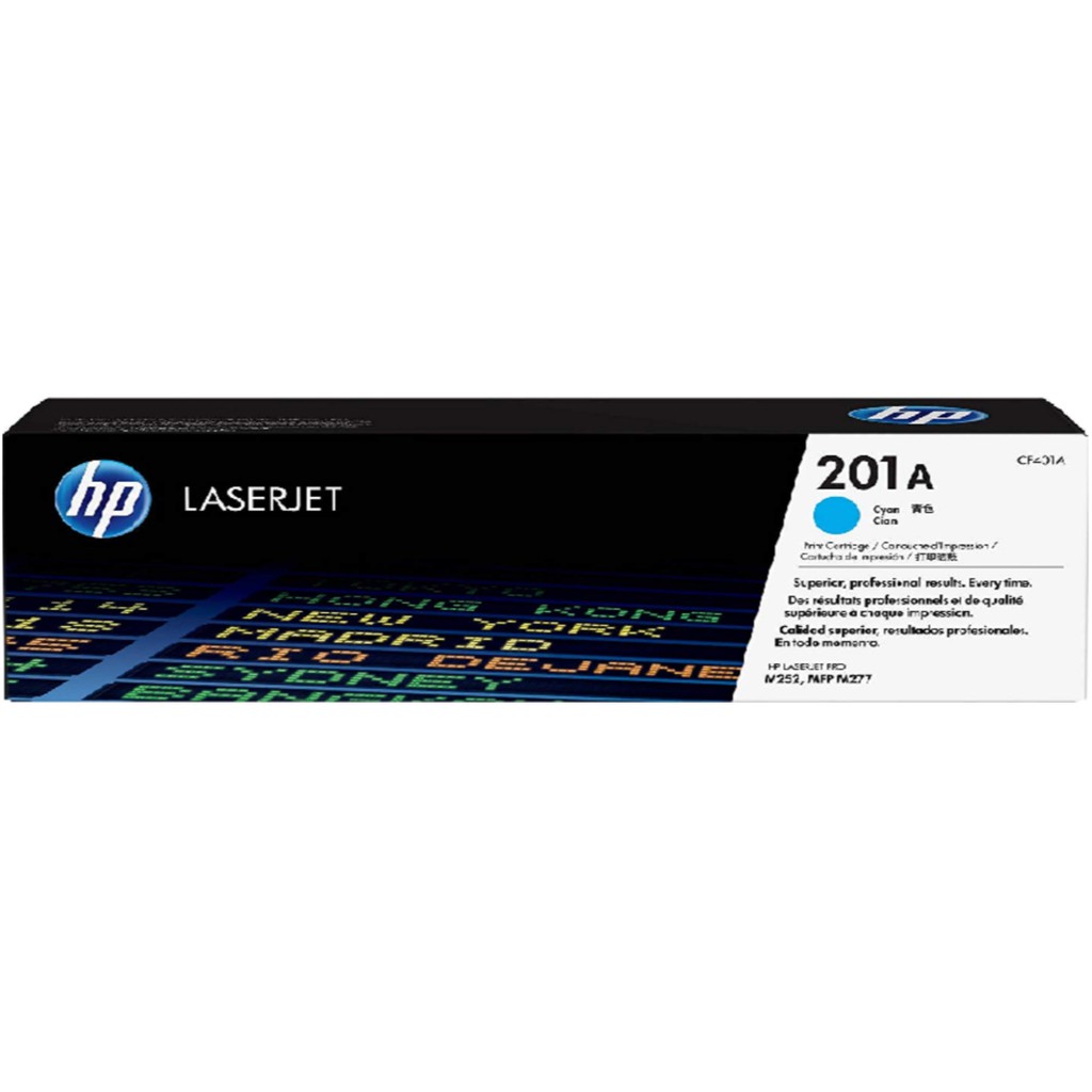 HP 201A CF401A Original LaserJet Toner Cartridge (Cyan) | Shopee ...
