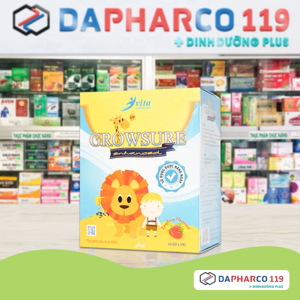 Vita signature growsure enhanced tonic syrup (30 packs) | Shopee Philippines