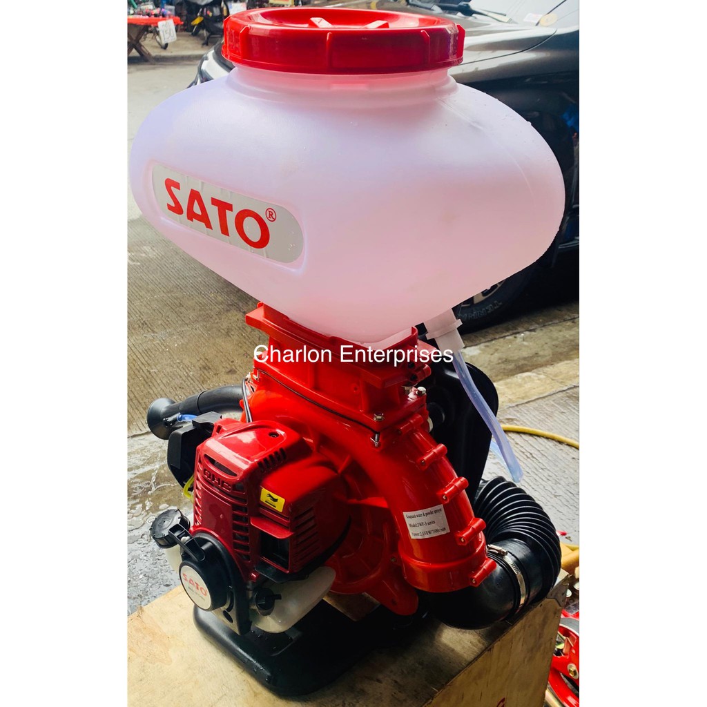 SATO MIST BLOWER / KNAPSACK SPRAYER 3IN1 GASOLINE (26 LITERS CAPACITY) | Shopee Philippines