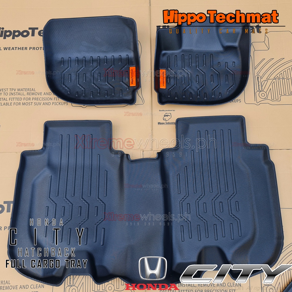 Honda City Hatchback 2018-2025 Deep Dish matting Thailand Made Hippo ...