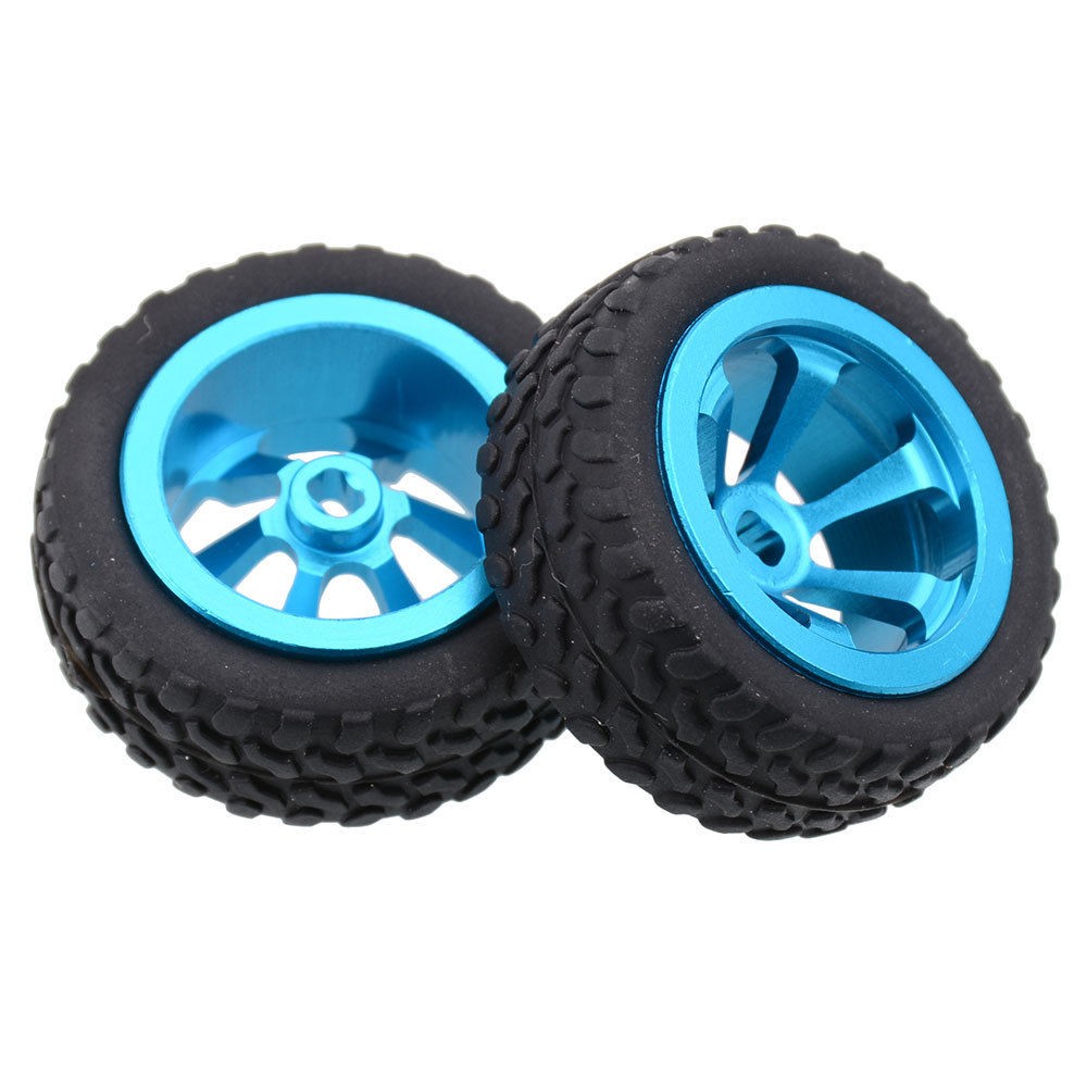 RC K989-53 Aluminum Wheel with Tires 4Pcs Fit WLtoys 1:28 Car K969 K989 ...