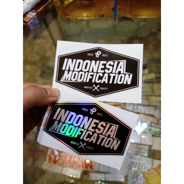 Indonesia MODIFICATION cutt printing stickers/stickers minimum mixed 5 ...