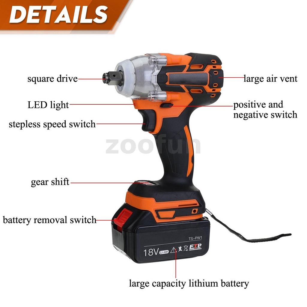 Topshak impact wrench store