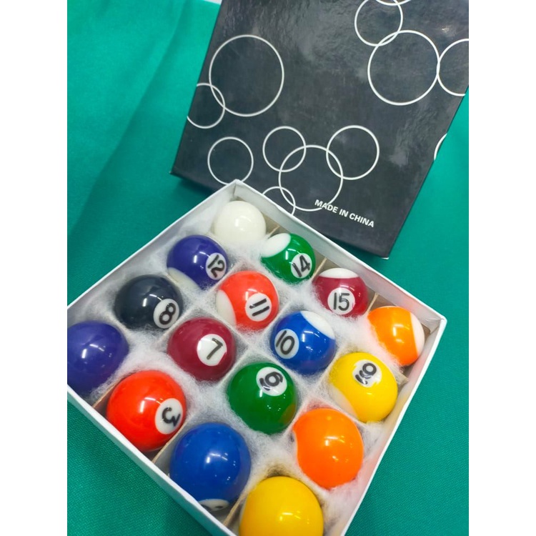 1 1/4 INCHES BILLIARD BALL SET / BOLA NG BILYARAN | Shopee Philippines
