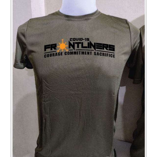 Frontliners Shirts - Subli + Vinyl | Shopee Philippines