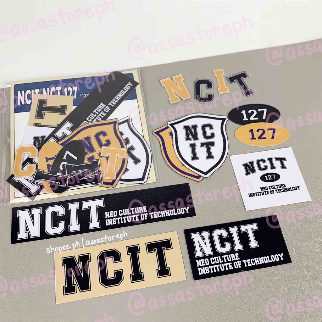 NCT NCIT Sticker Pack Laminated | Assastoreph | Shopee Philippines