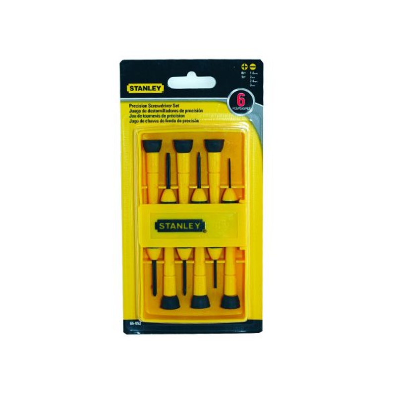 STANLEY Screwdriver Set Precision 6-Pc PH0 & PH1 STSTHT660528 | Shopee ...