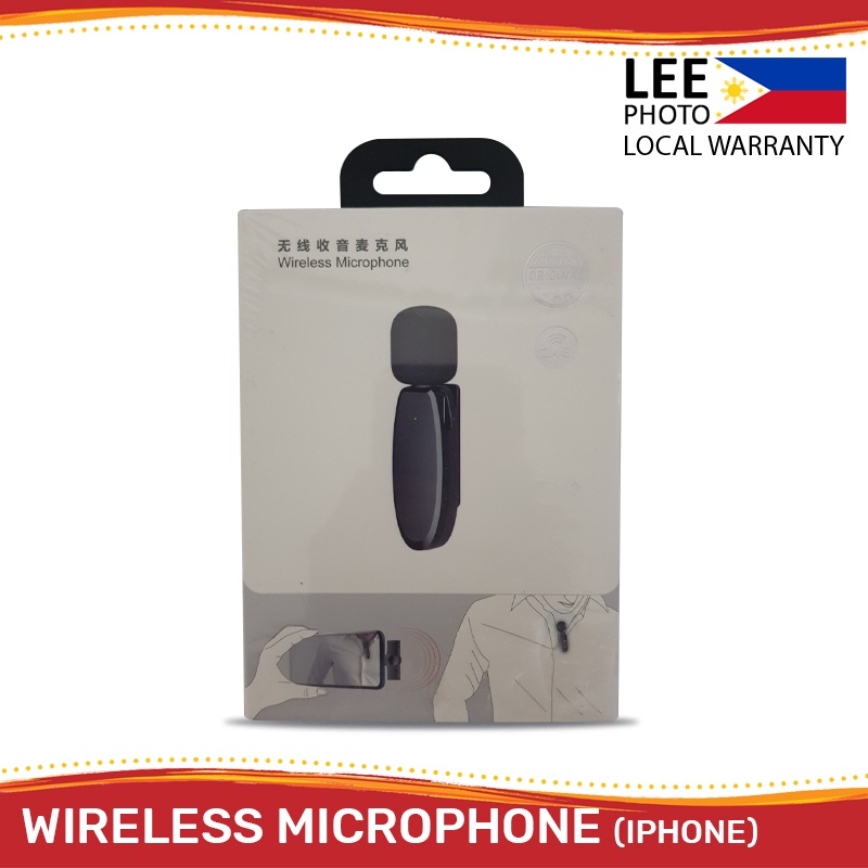Wireless Microphone for iPhone (Lee Photo) | Shopee Philippines