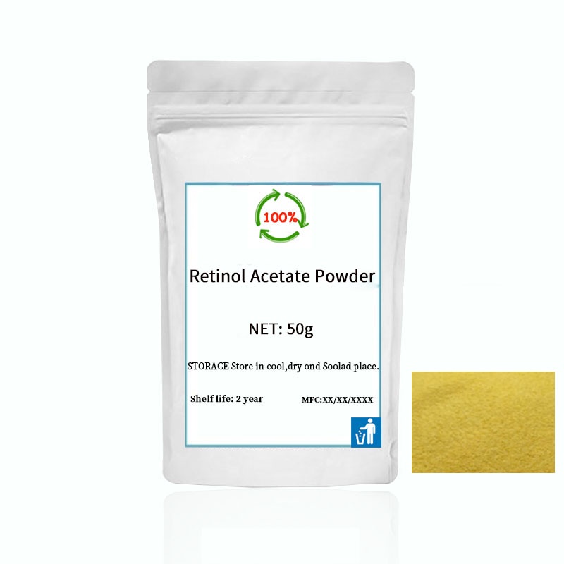 Retinol Acetate Powder ,Smooth Skin, Remove Wrinkles Vitamin A Acid ...
