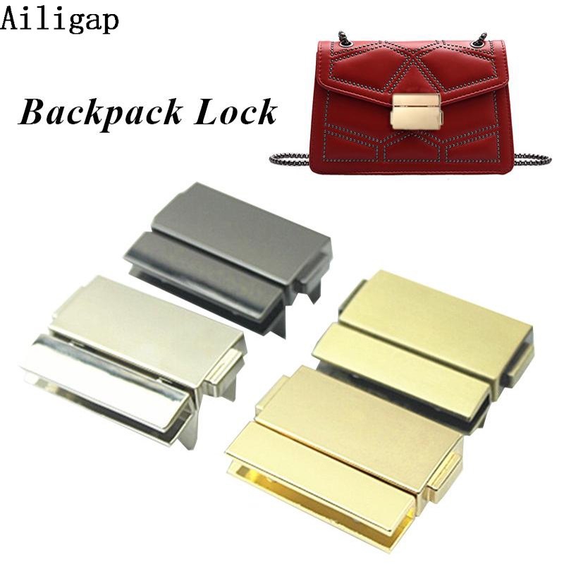 Ailigap Lock Metal Press Push Lock Snap Decorative Hardware Thickening ...