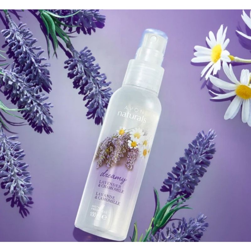 Avon Naturals LAVENDER &CHAMOMILE Body mist | Shopee Philippines