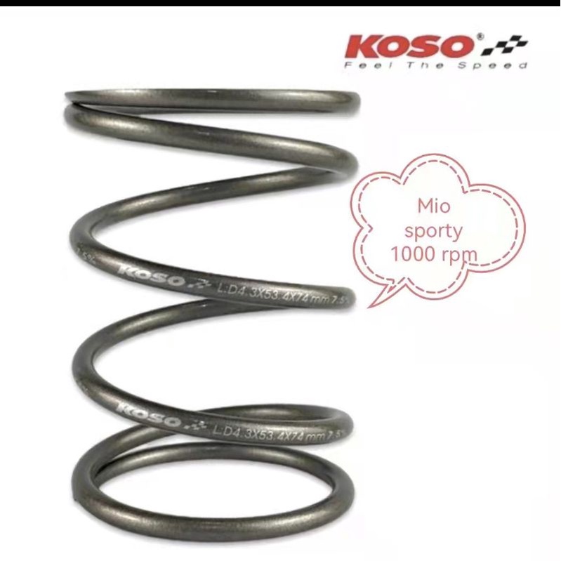 kOSO CENTER CLUTCH SPRING FOR miosporty 1000rpm&1500rpm | Shopee ...