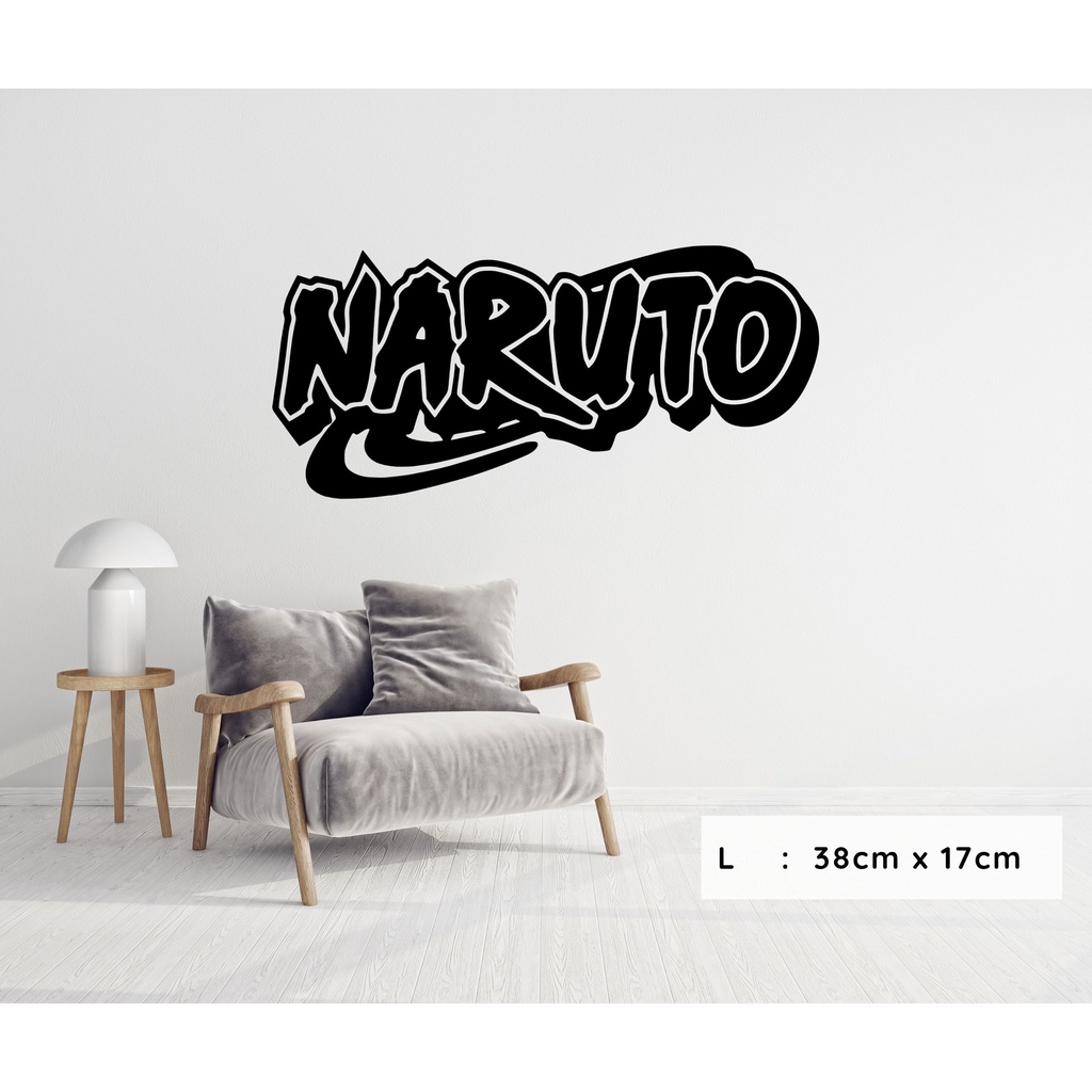 Naruto wall Decal Vinyl sticker (Anime design) | Shopee Philippines