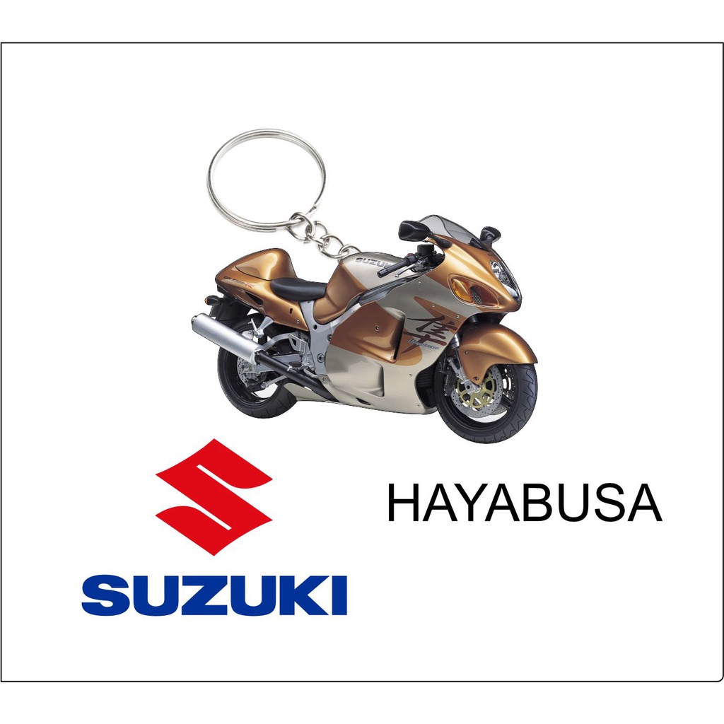 suzuki hayabusa GOLD motor keychain 2d | Shopee Philippines
