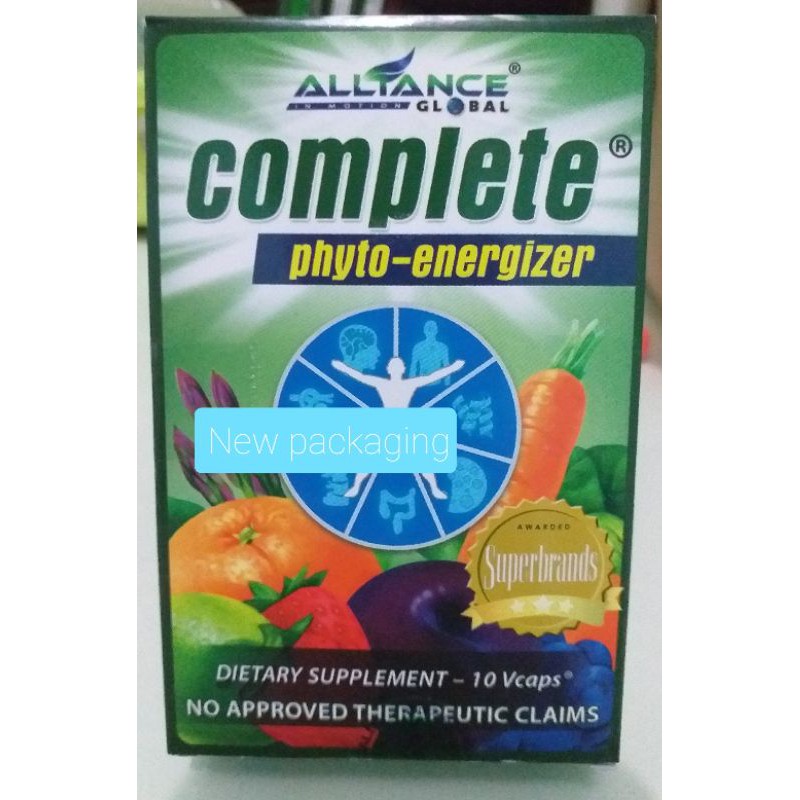 AIMGLOBAL Complete Phyto-energizer 30 Vcaps Green | Shopee Philippines
