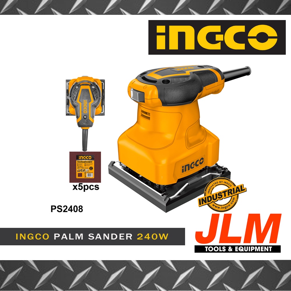 INGCO PALM SANDER 240W | Shopee Philippines