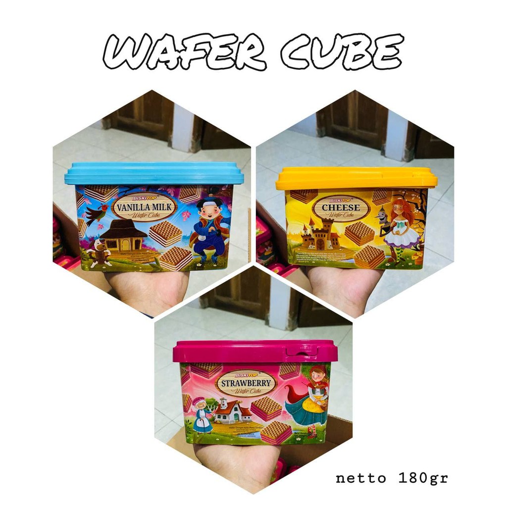 Wafer BISKITOP CUBE / WAFERS VARIOUS FLAVORS | Shopee Philippines