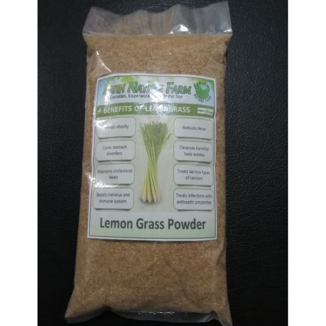 Organic Lemon Grass Powder / Tanglad 100g | Shopee Philippines