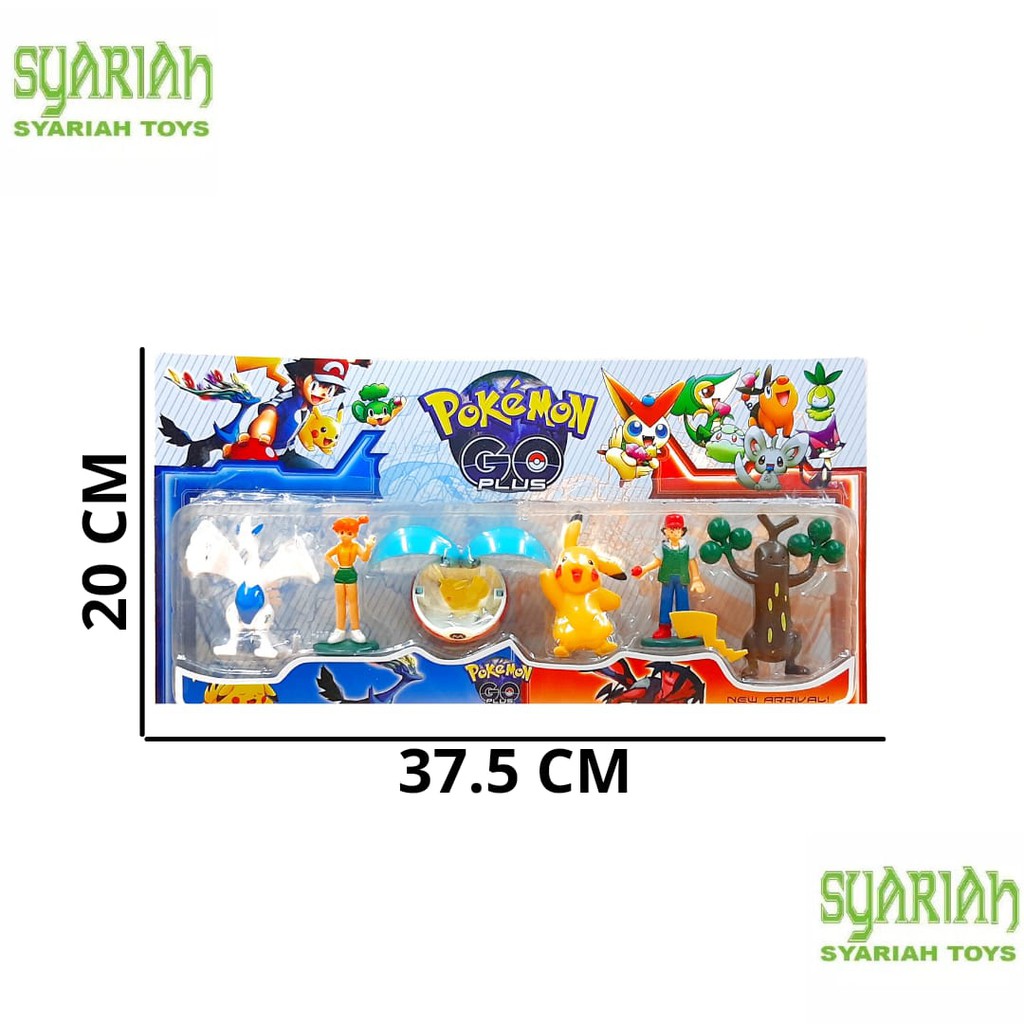 Sharia TOYS POKEMON PIKACHU FIGURE | Shopee Philippines