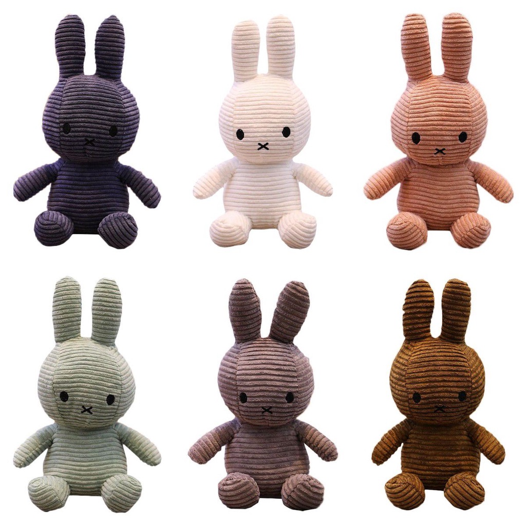 25/35cm Miffy Doll Toy Children Cushion Cute Stuffed Rabbit Child Baby ...