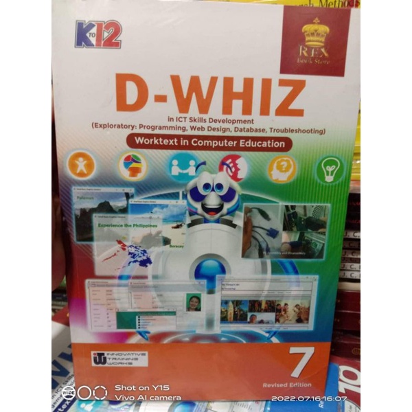 D-WHIZ worktext in computer education | Shopee Philippines