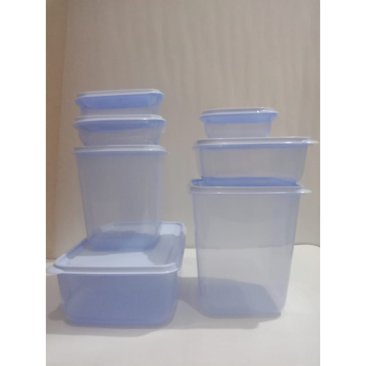 7 PCS Food Place / Plastic TOPLES Save Food / Vegetable Container ...