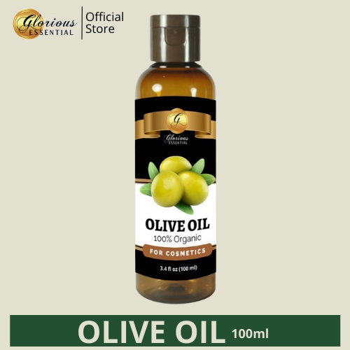 Glorious Essential Organic Olive Oil 20ml | 100ml | Shopee Philippines