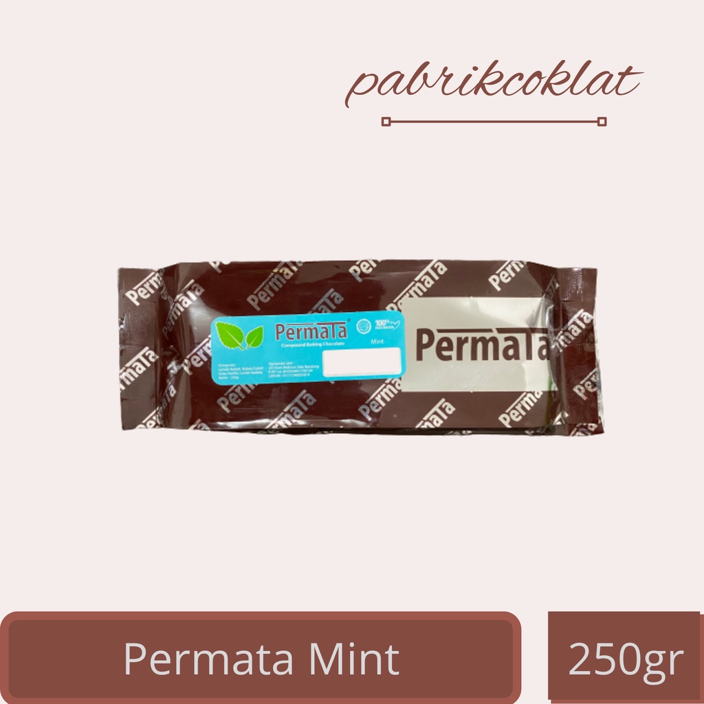 Gem Chocolate Block Blue Mint Flavor 250gr - Blue Compound Chocolate ...