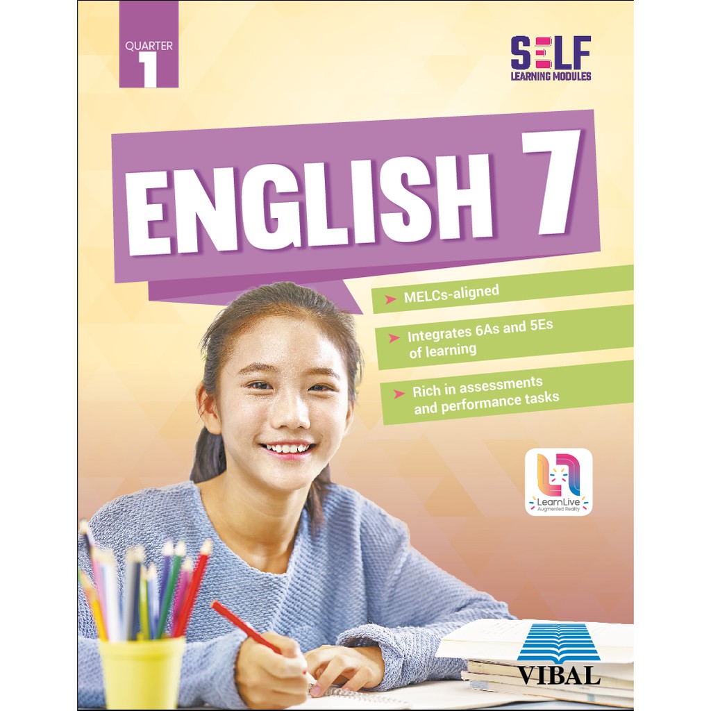 Self Learning Module English 7 Quarter 1 Shopee Philippines 