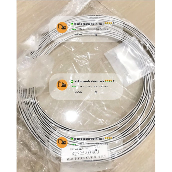 Outer Piston Seal 92525-03800 Motor Grader MG330 PRICE 1PCS 1 PCS ...