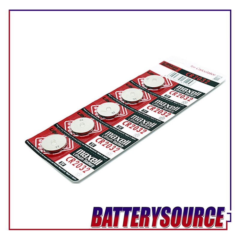 Cmos battery CR2032 3V Lithium Coin Type Battery (Per Card/5Pcs ...