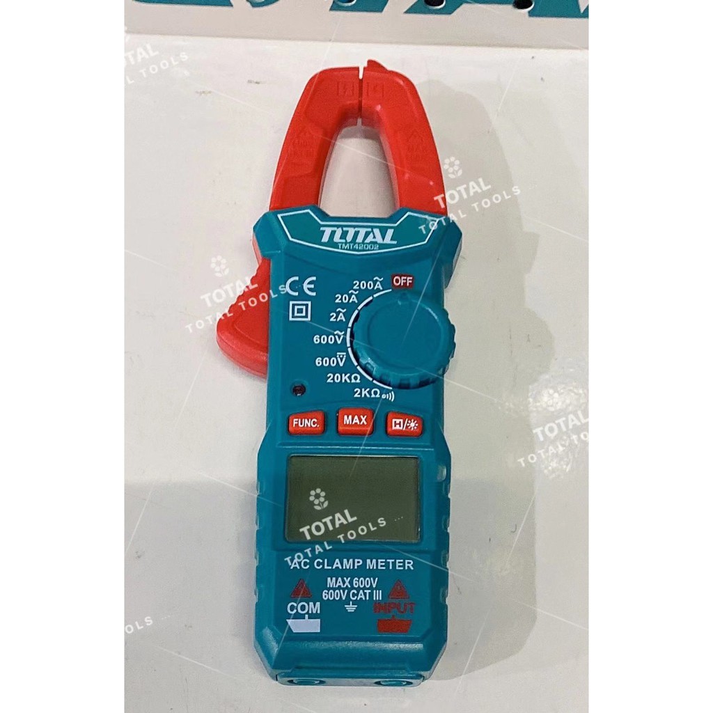TOTAL Digital AC Clamp Meter TMT42002 | Shopee Philippines